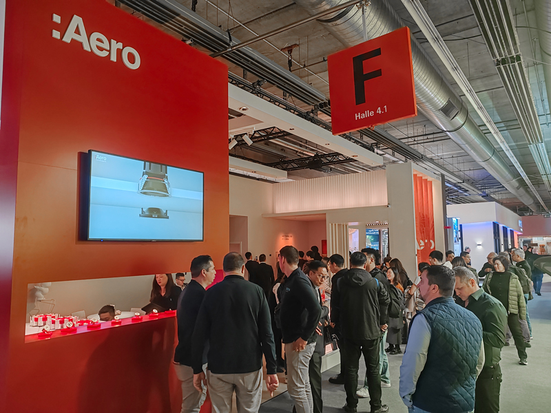 Aero Light Shines at Light + Building 2024