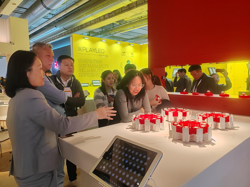 Aero Light Shines at Light + Building 2024